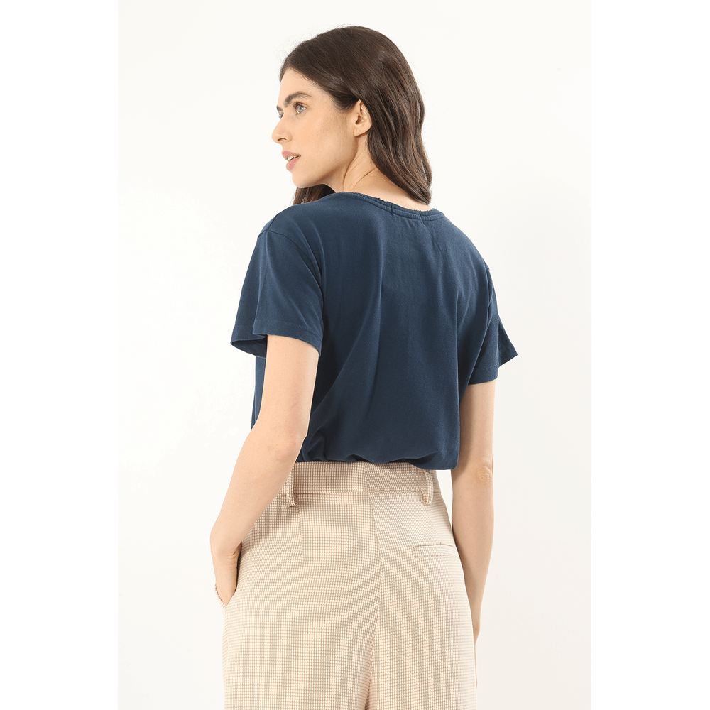 Camiseta Metamorphosis Blue Marinho Niini - Marinho - gallerist